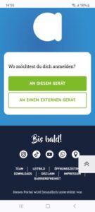aha - Neuer Login – neue Anmeldung